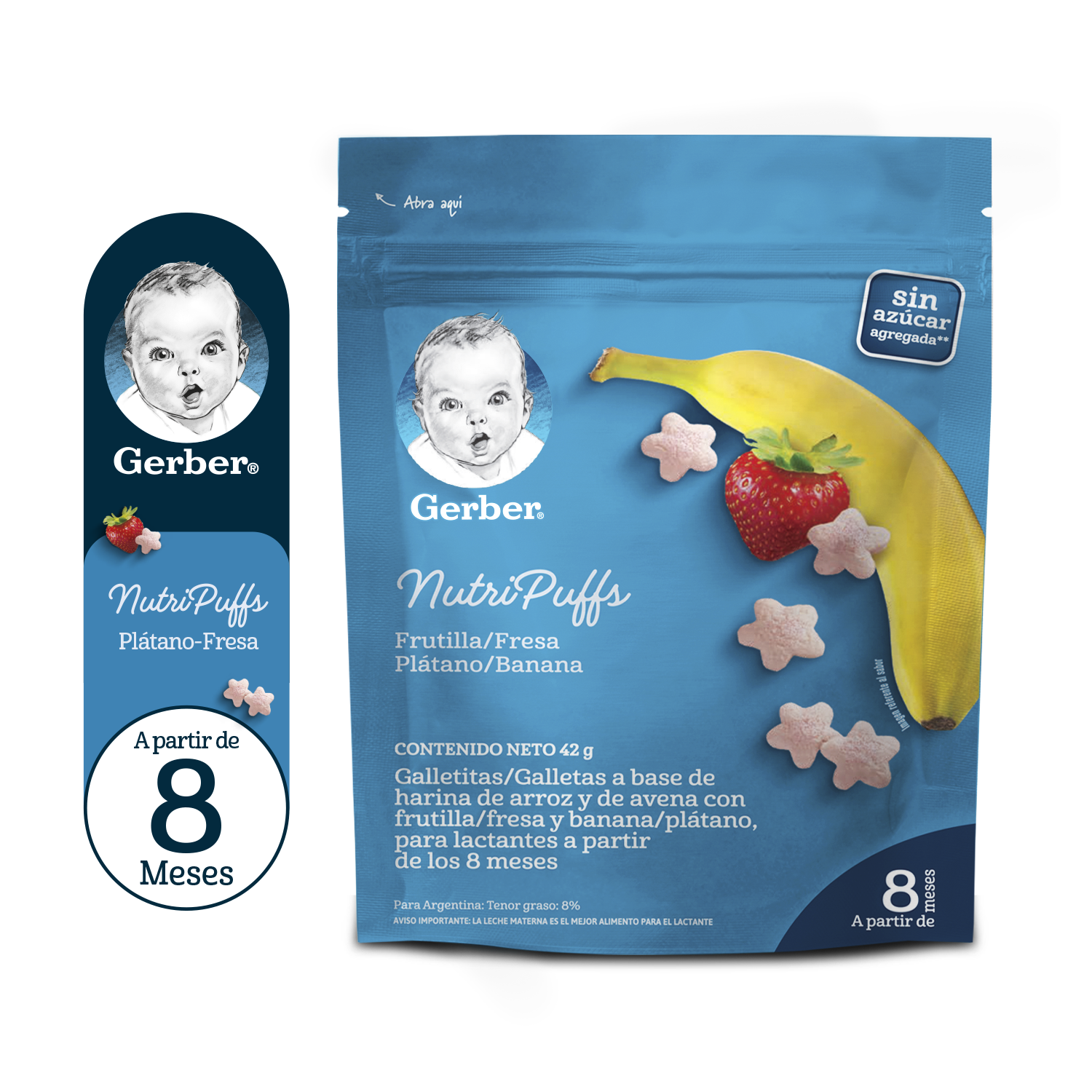 Gerber Compotas y Snacks para tu Bebé | Tienda Nestlé