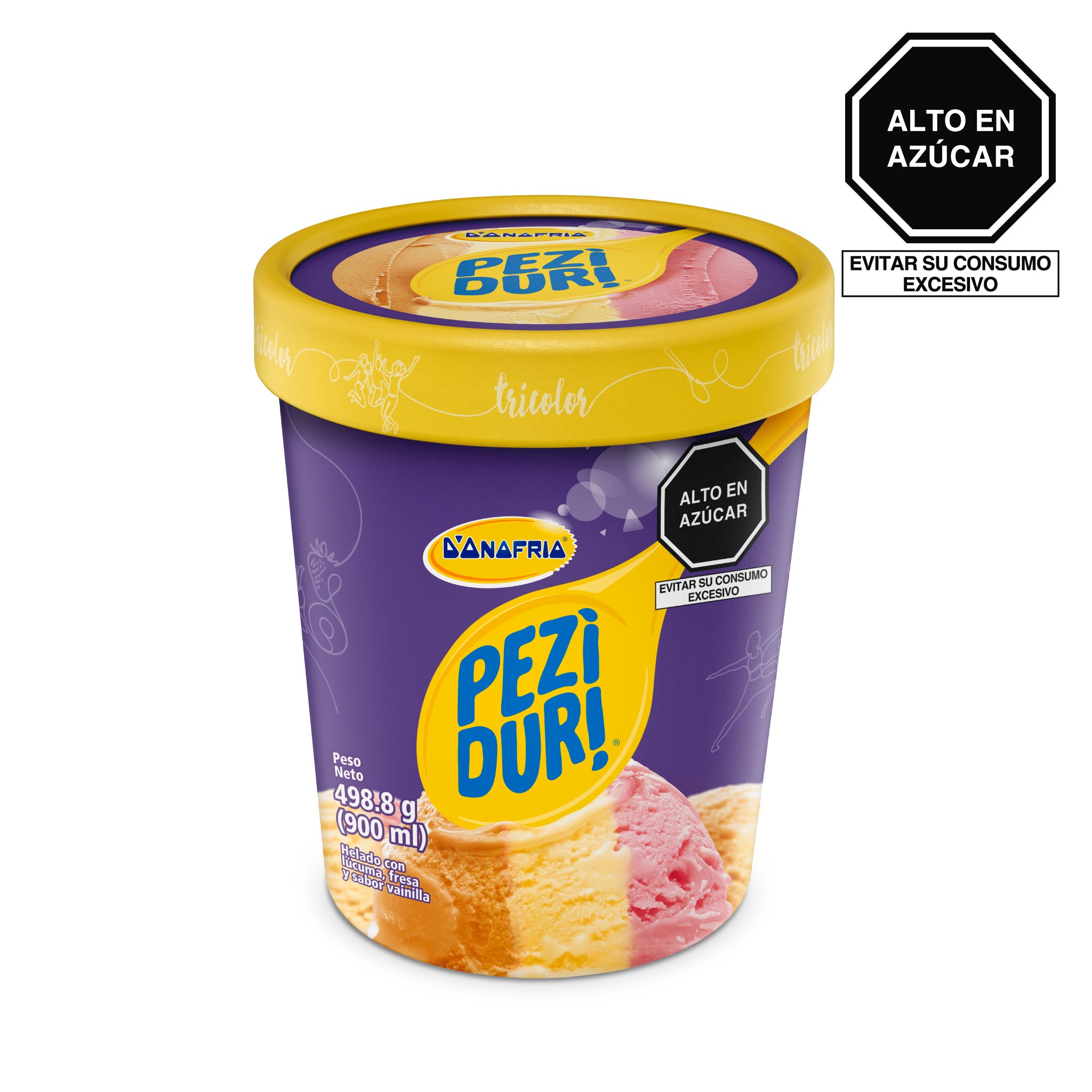 PEZIDURI Helado Tricolor 900ml – Tienda Nestlé