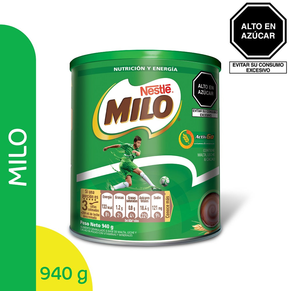 MILO ACTIV-GO Lata 940g – Tienda Nestlé