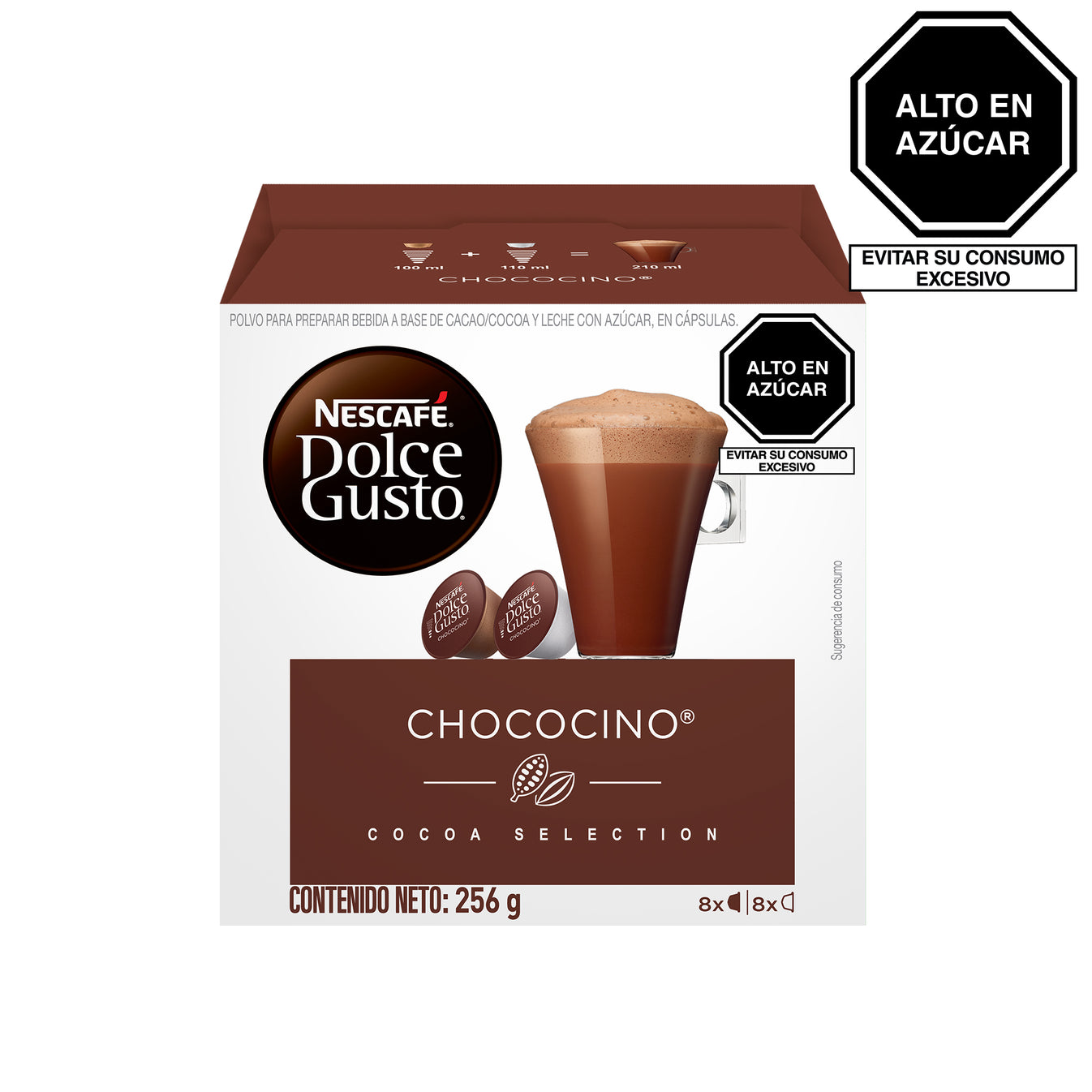 NESCAFÉ® Chococino 16 Cápsulas - Chocolate Caliente - Tienda Nestlé
