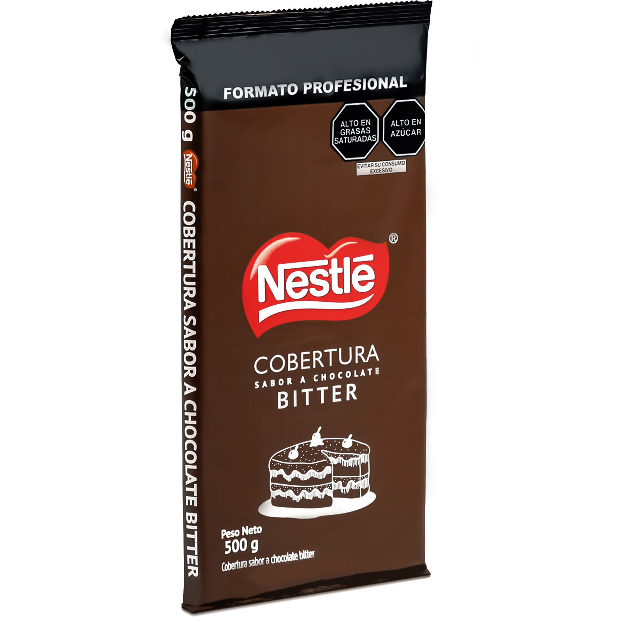 Cobertura Nestlé de Chocolate Bitter 500 g | Tienda Nestlé Perú