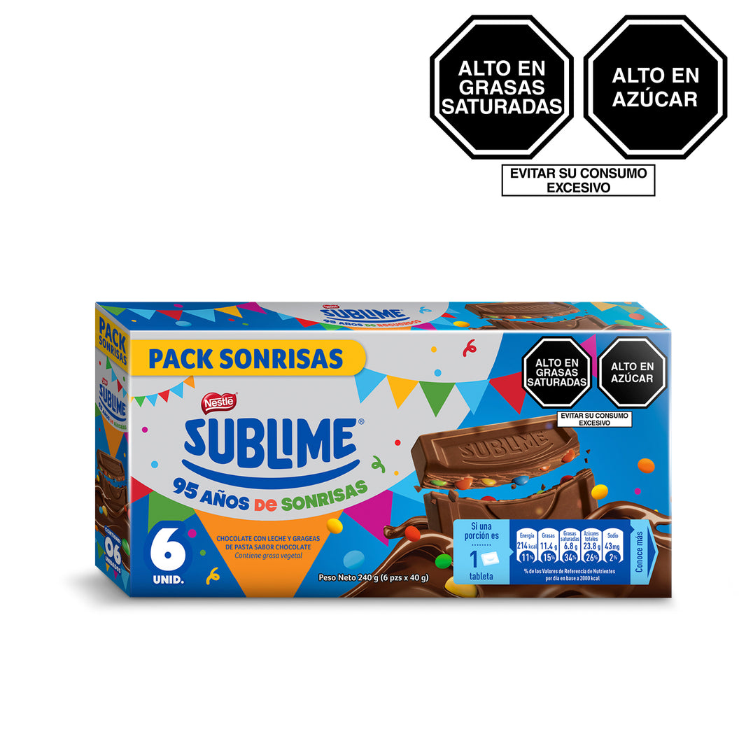 Sublime: Chocolates y Galletas Mejor Precio | Tienda Nestlé